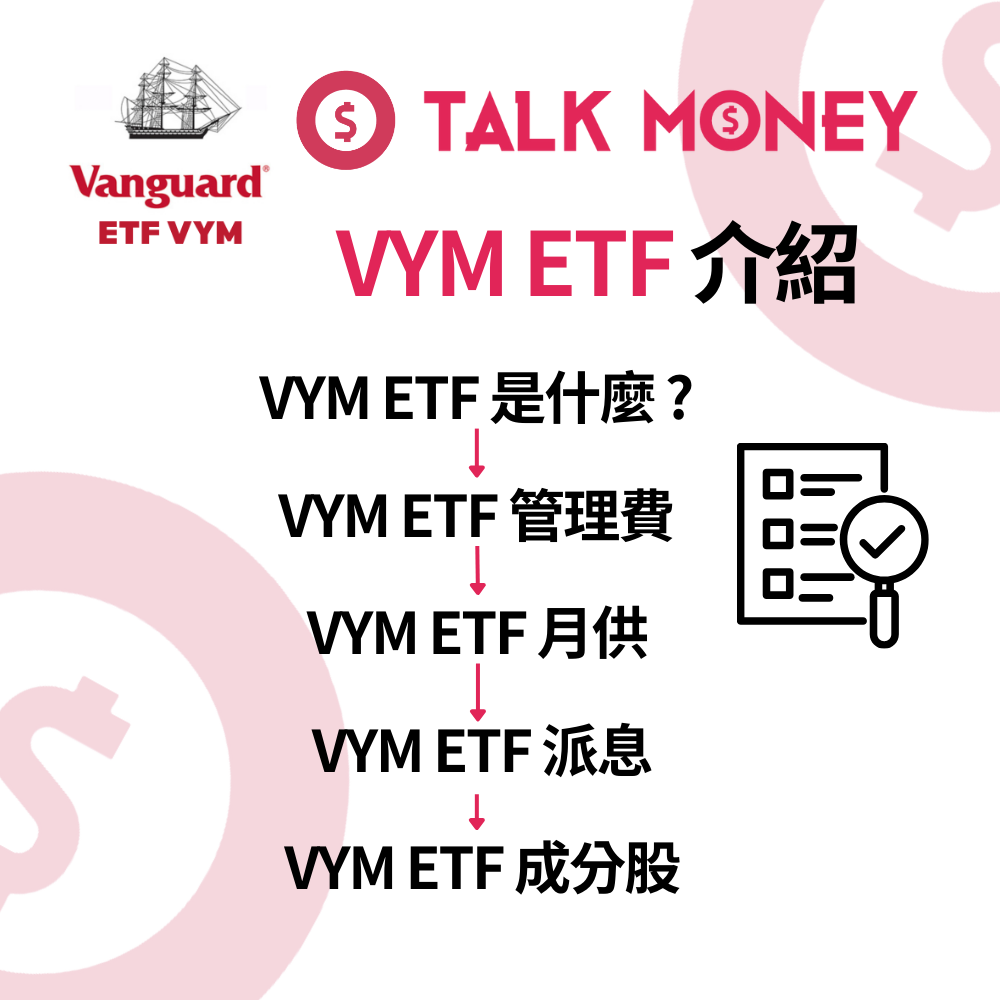 【VYM ETF介紹2025】詳細分析成分股、派息、管理費、回報率