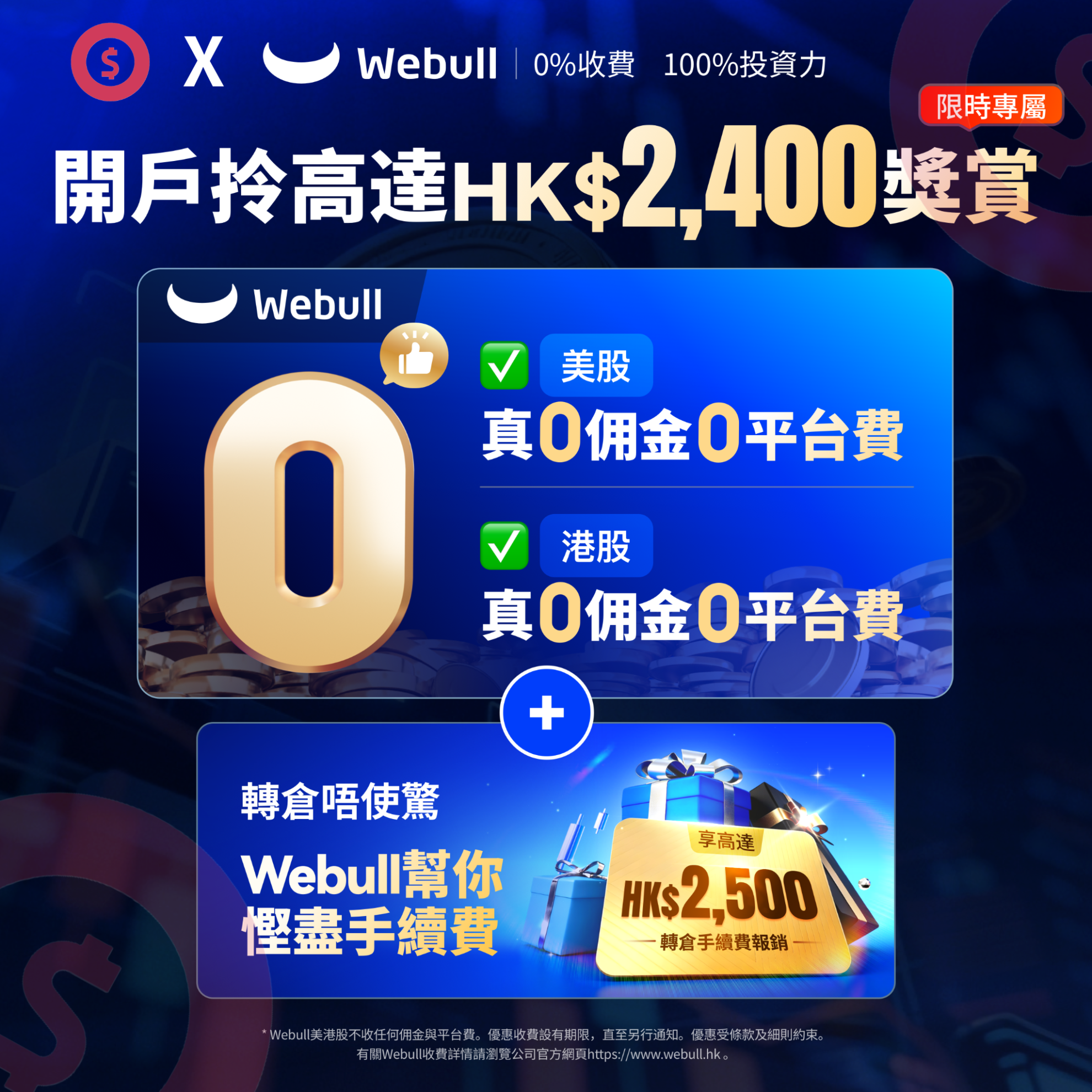 【Webull 開戶優惠2026】成功開戶即拎$400現金券、開戶教學